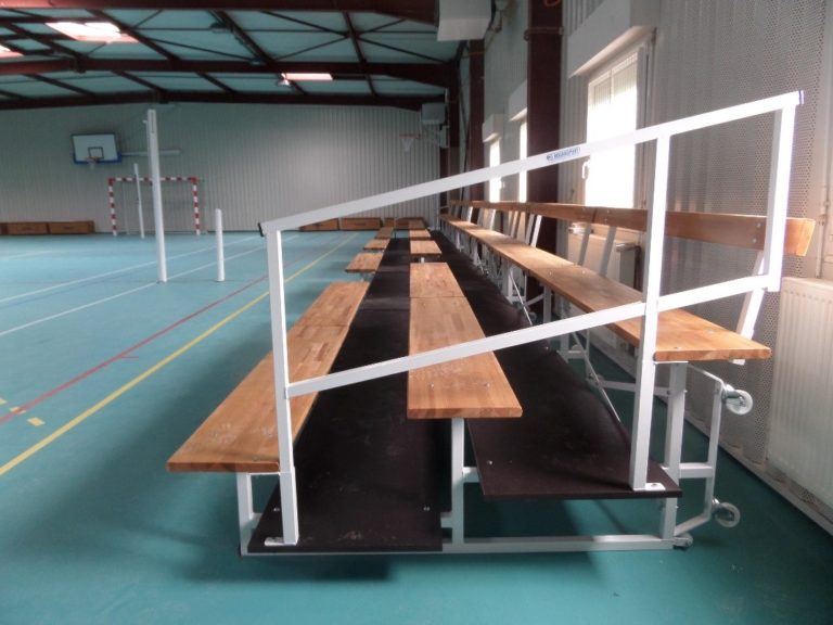 GARDE-CORPS POUR GRADIN MOBILE 3 RANGS - Nouansport